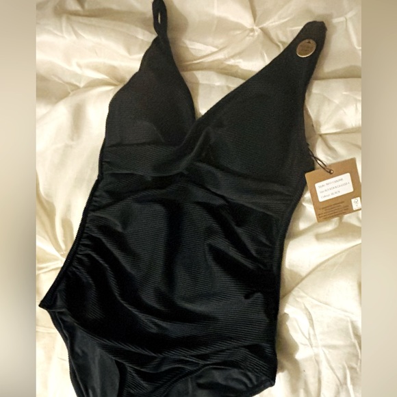 Nip Tuck | Swim | Classic Womens Swimsuit Rich Black One Piece | Poshmark